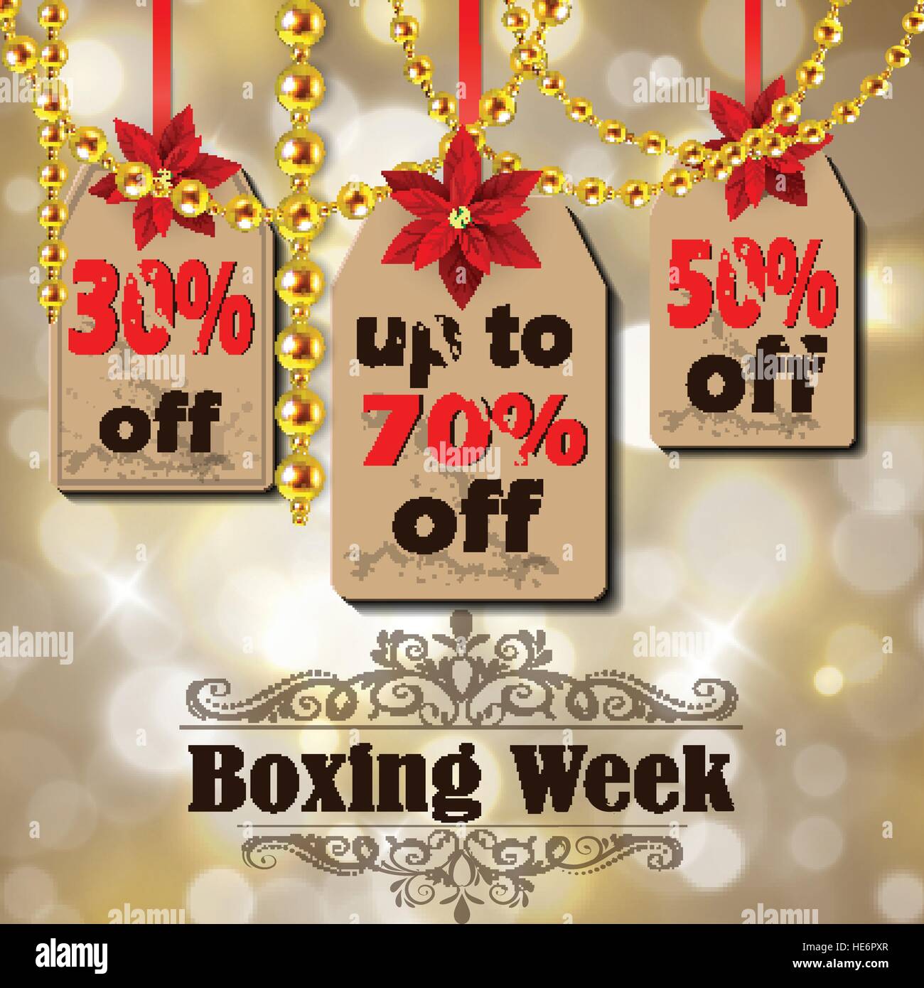 Boxing day tag Stock Vector Image & Art - Alamy