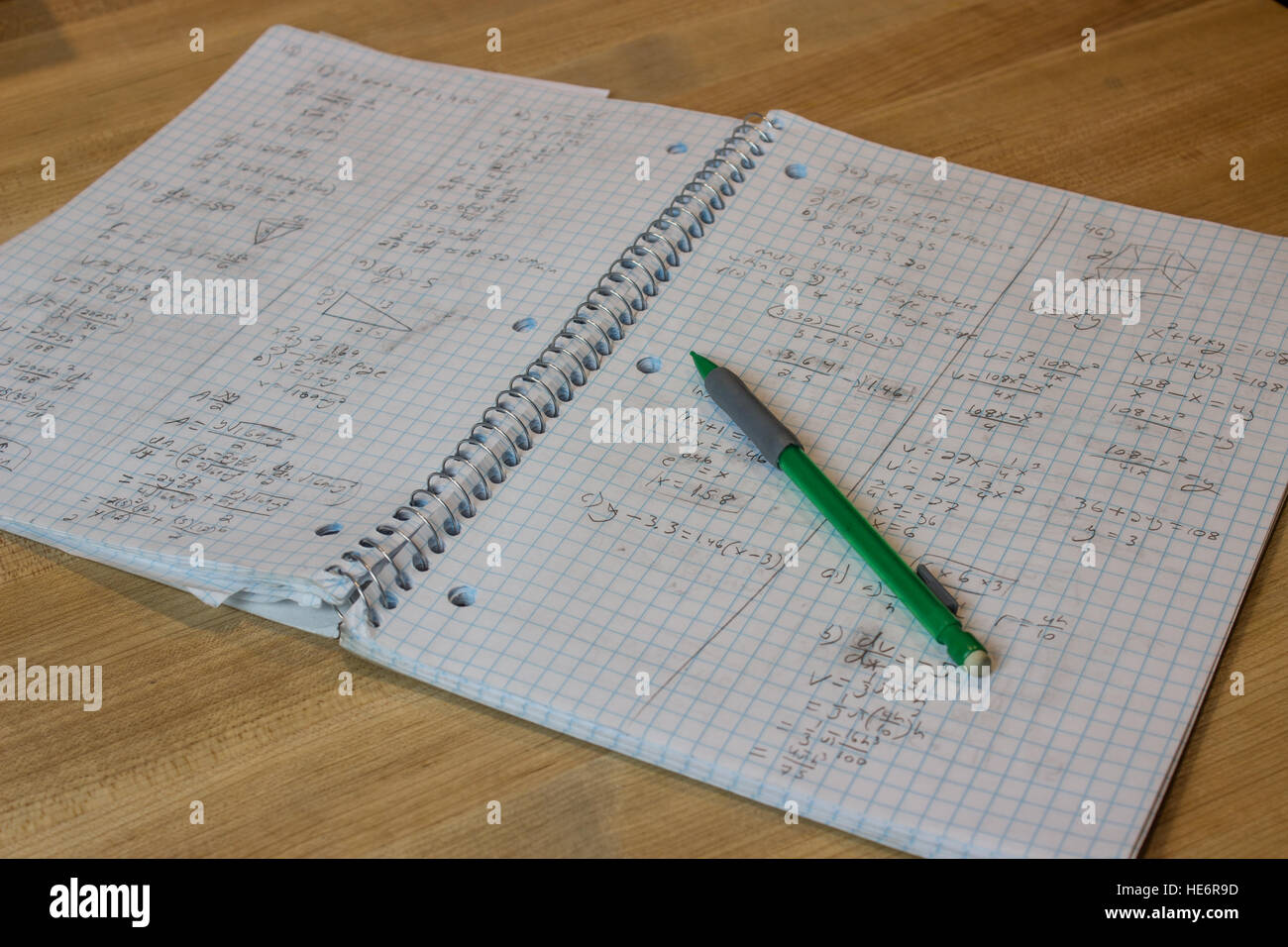 Messy handwriting hi-res stock photography and images - Alamy