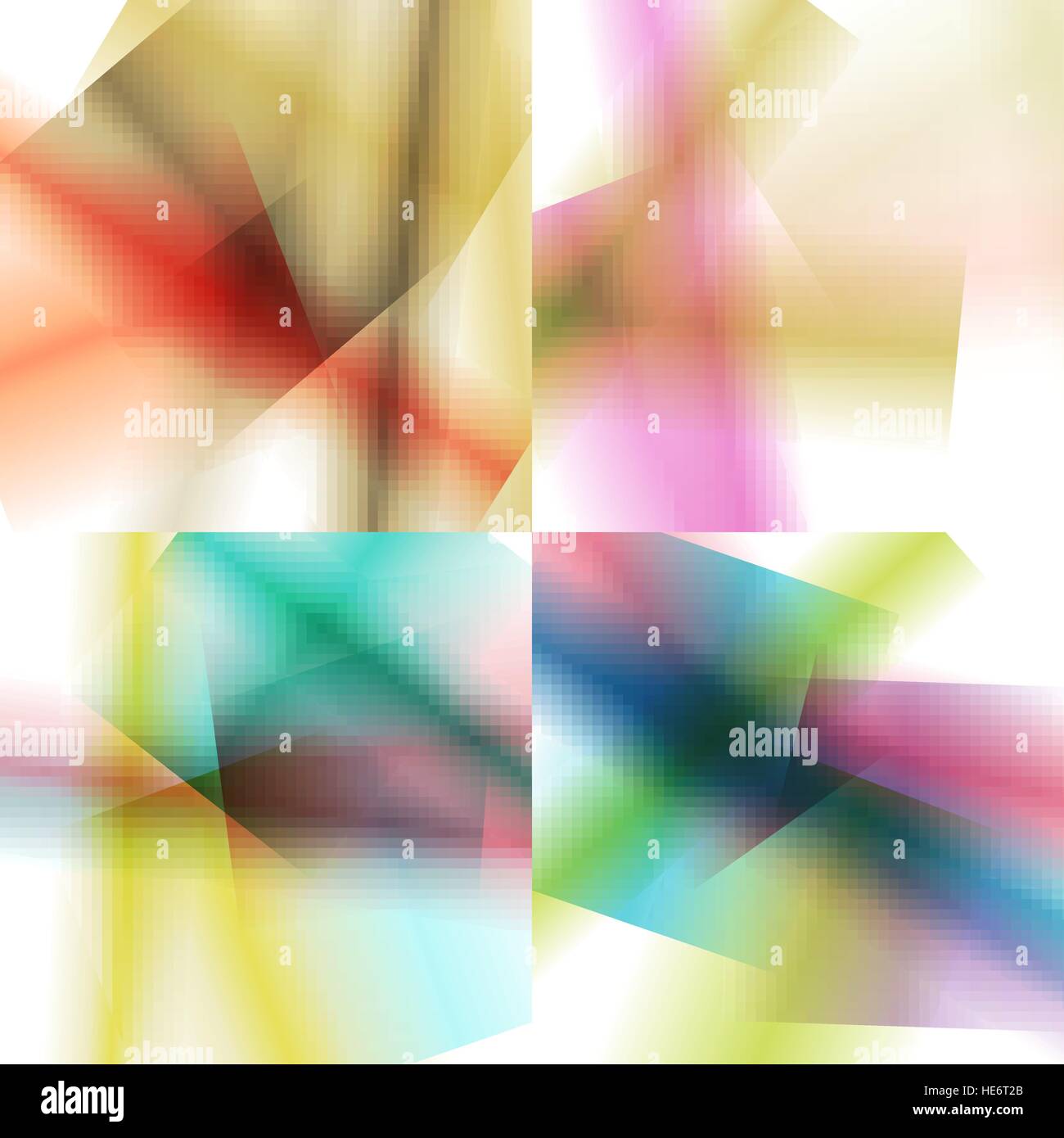 Set of colorful backgrounds with soft gradients and lines Stock Vector ...