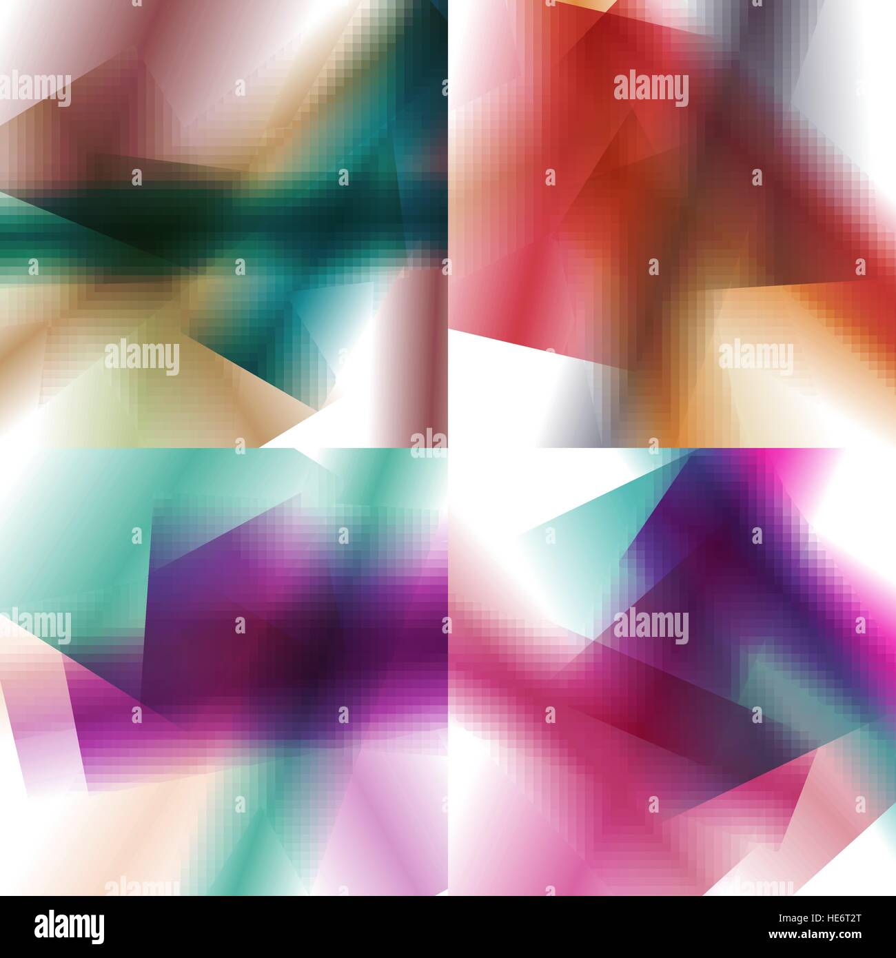 Set of colorful backgrounds with soft gradients and lines Stock Vector ...