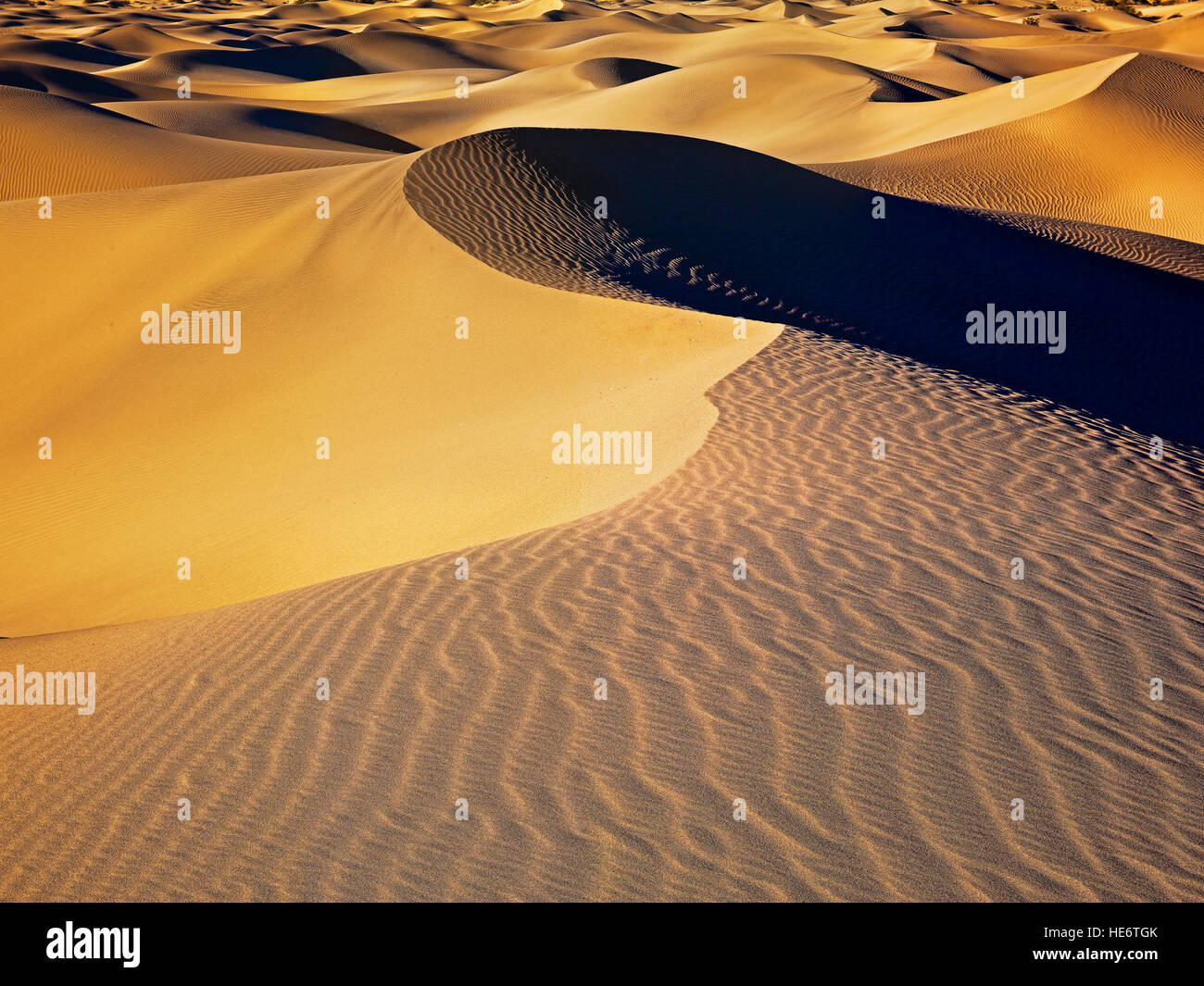 Death Valley Sand Dunes Stock Photo - Alamy