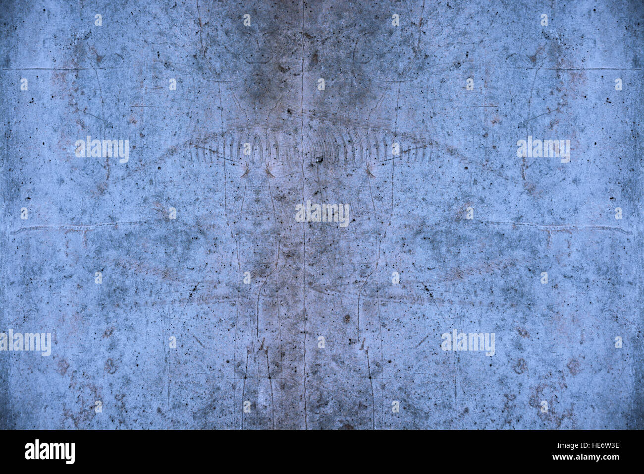 Concrete pattern with blue color effect Stock Photo - Alamy