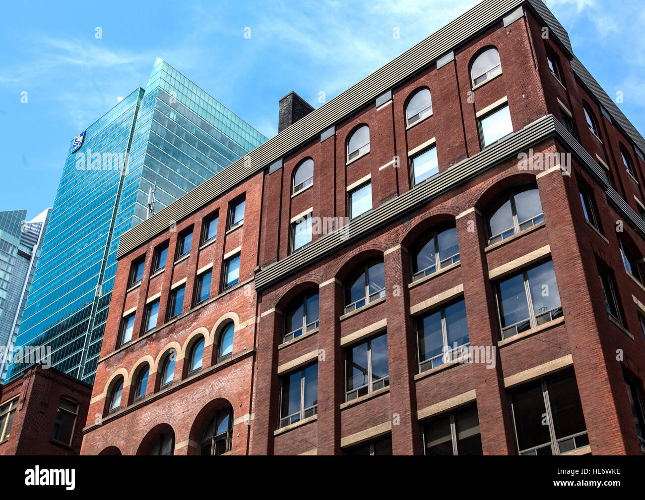 Modern office buildings in Toronto Stock Photo - Alamy