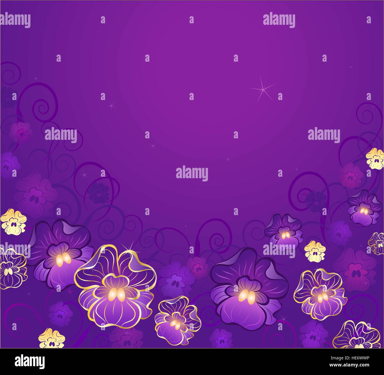 Painted backgrounds purple Stock Vector Images - Alamy