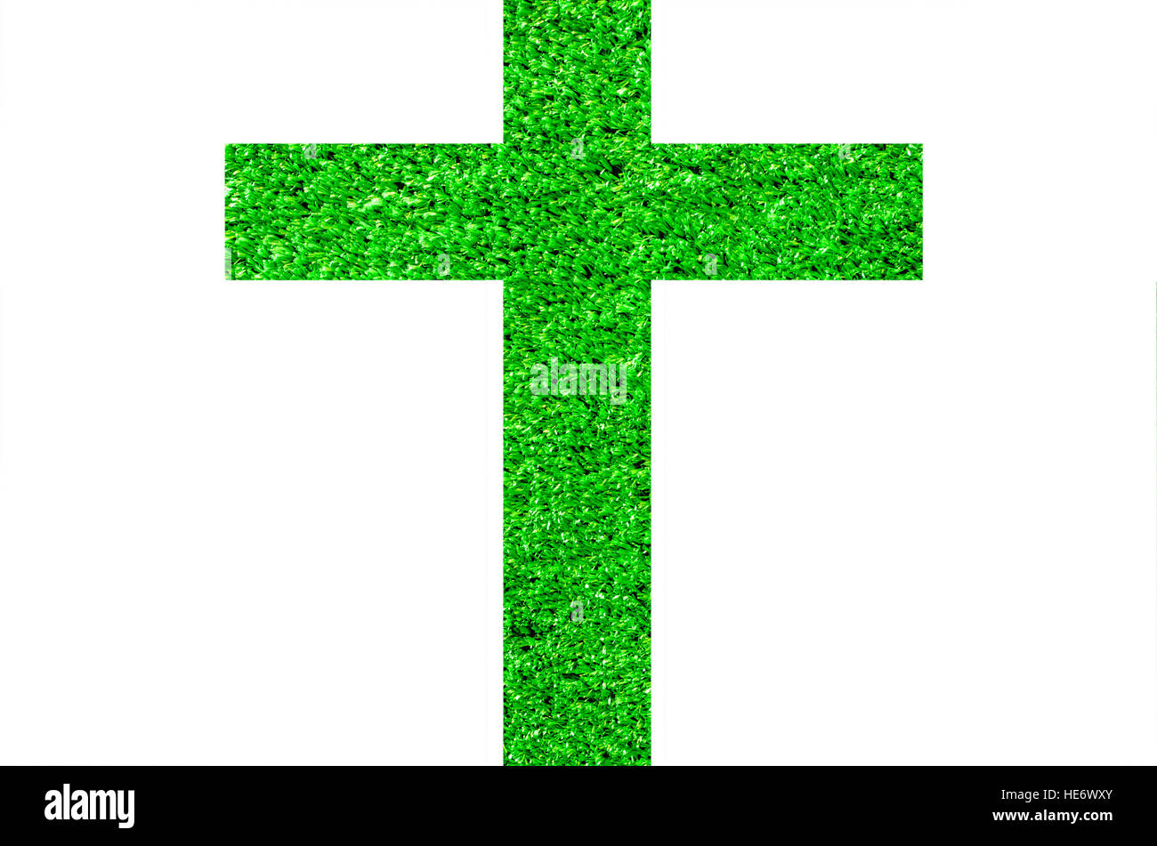 Easter cross and grass hi-res stock photography and images - Alamy