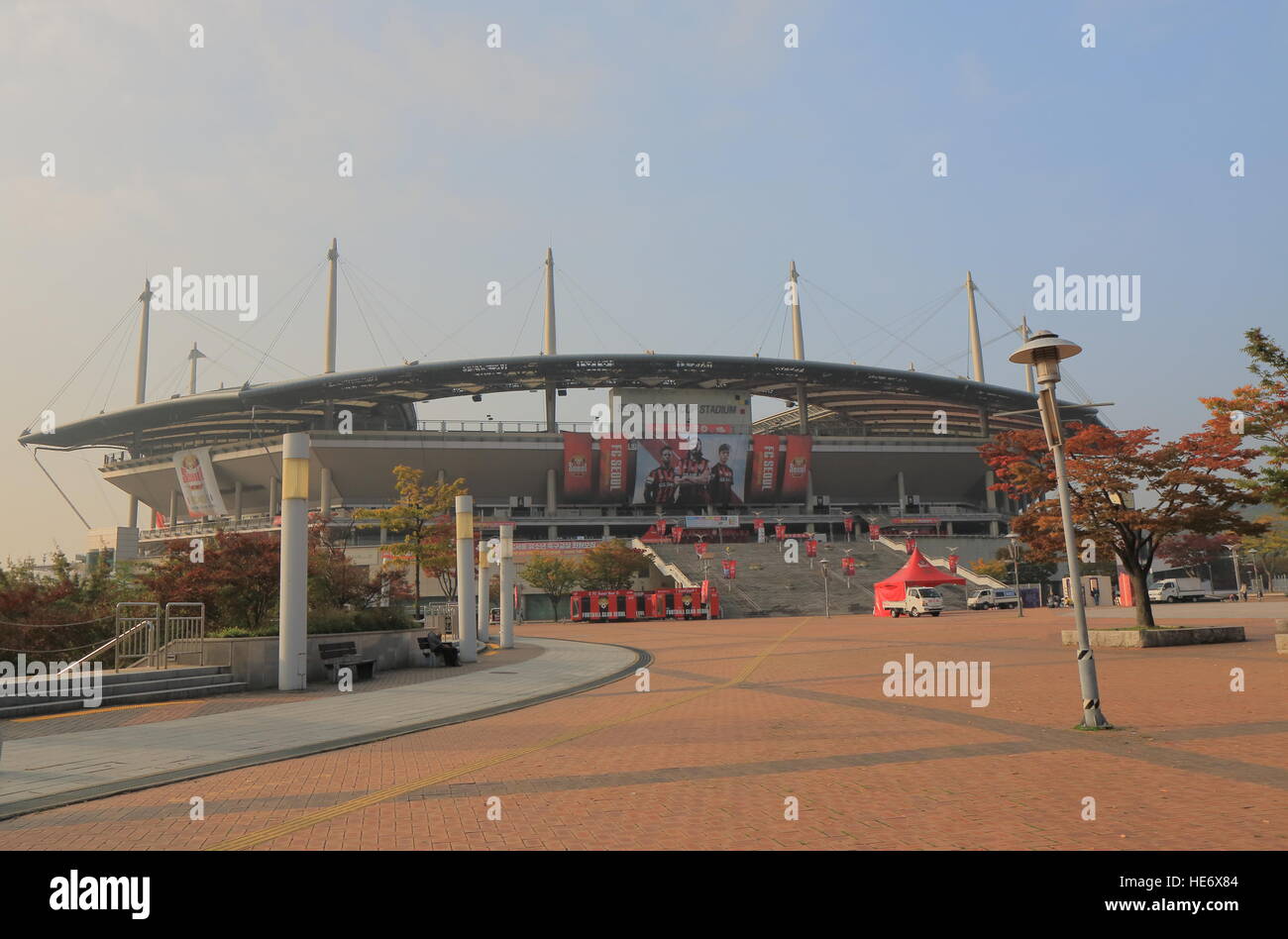 Seoul World Cup stadium in Seoul South Korea. Seoul World Cup stadium ...