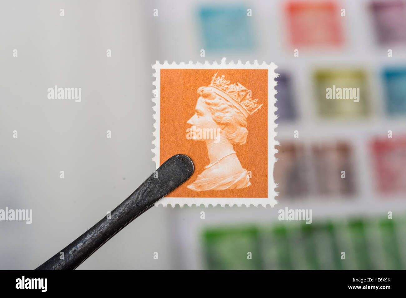 Stamp Postage Envelope Uk High Resolution Stock Photography and Images ...