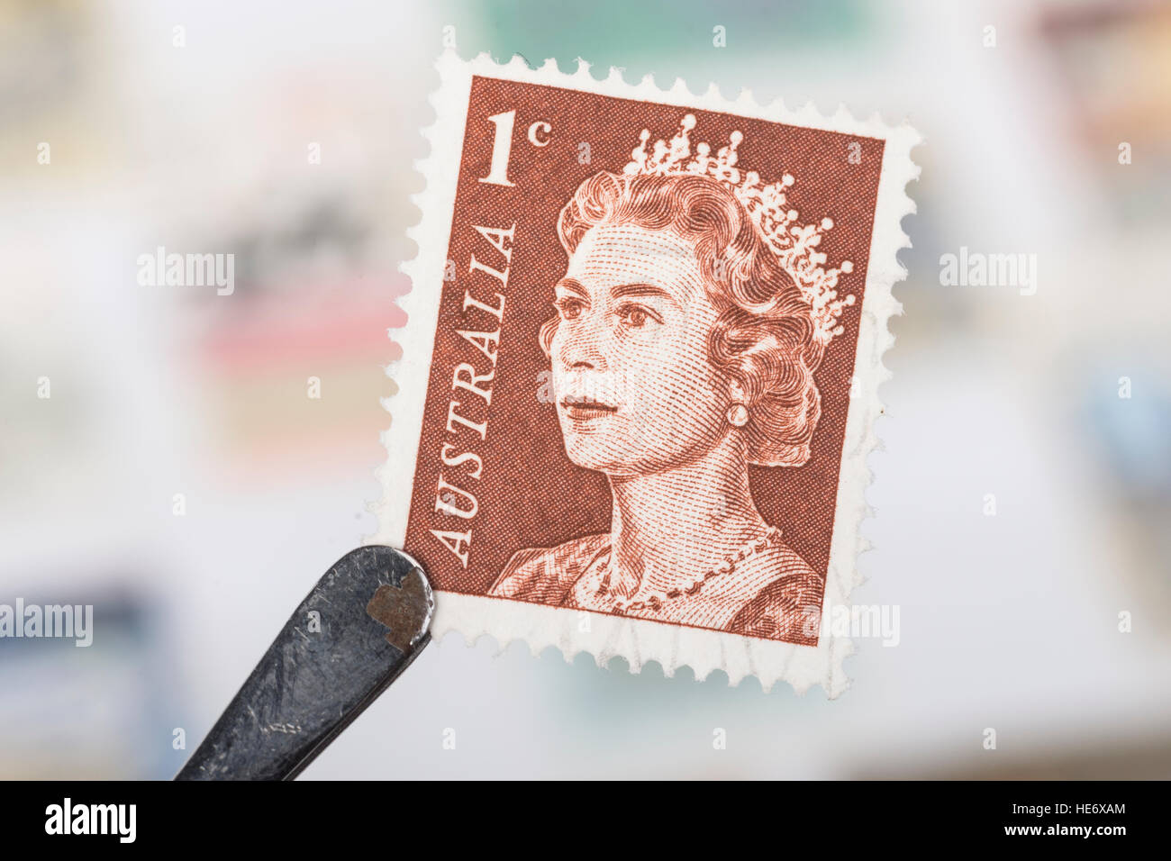 Australian stamp hi-res stock photography and images - Alamy
