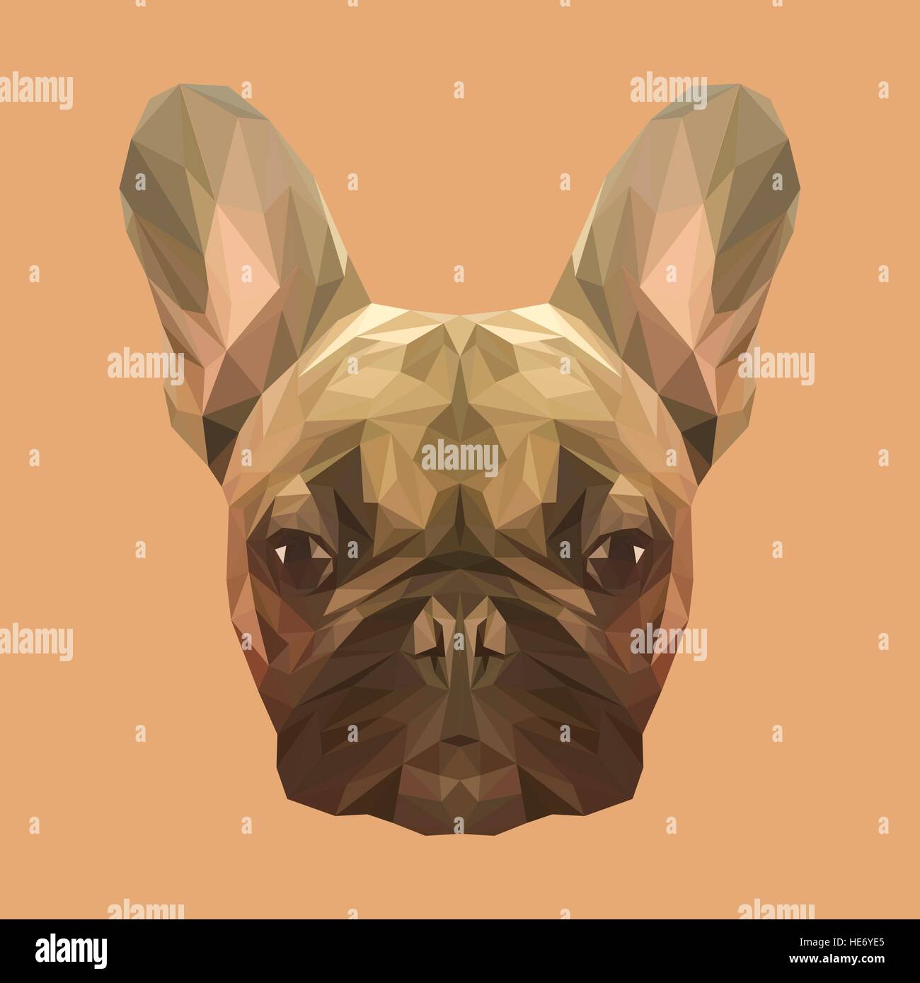 Animal triangle Stock Vector Images - Alamy