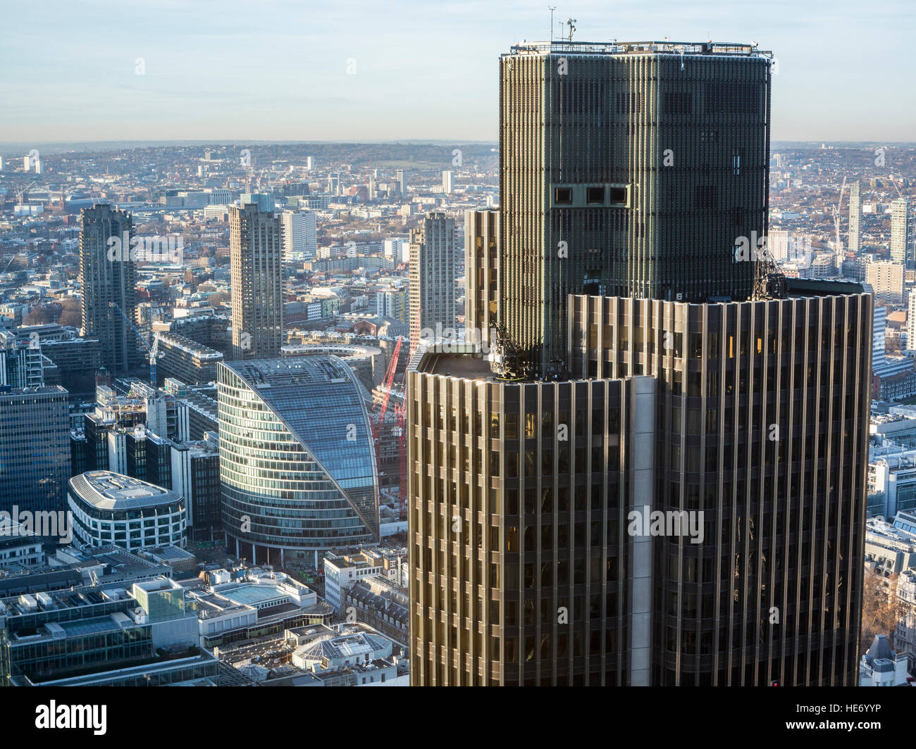London - Tower 42 from above Stock Photo - Alamy