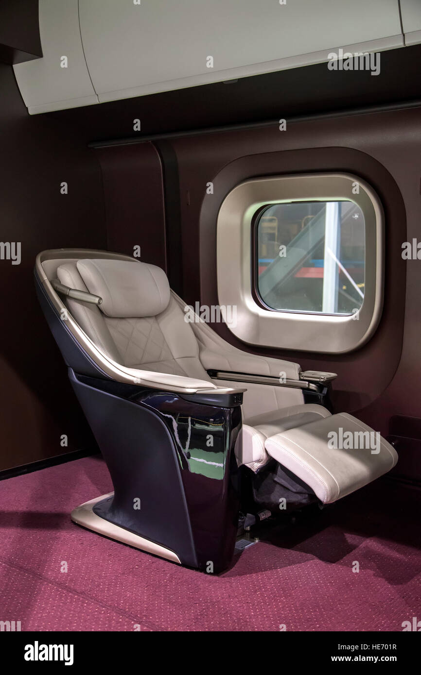 Detail of the interior of japanese train Stock Photo - Alamy