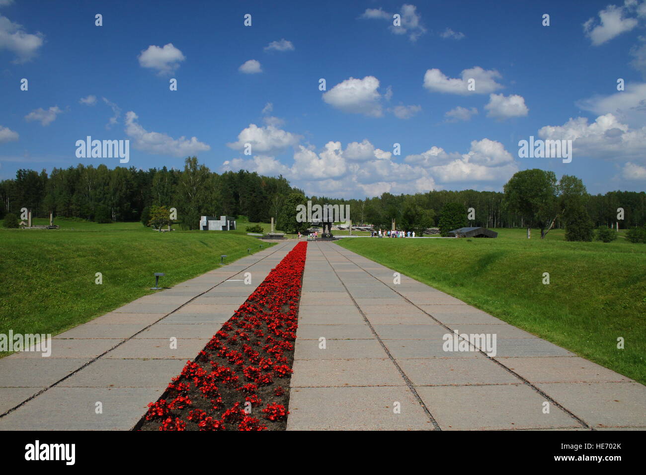 Belarus, Khatyn memorial complex Stock Photo - Alamy
