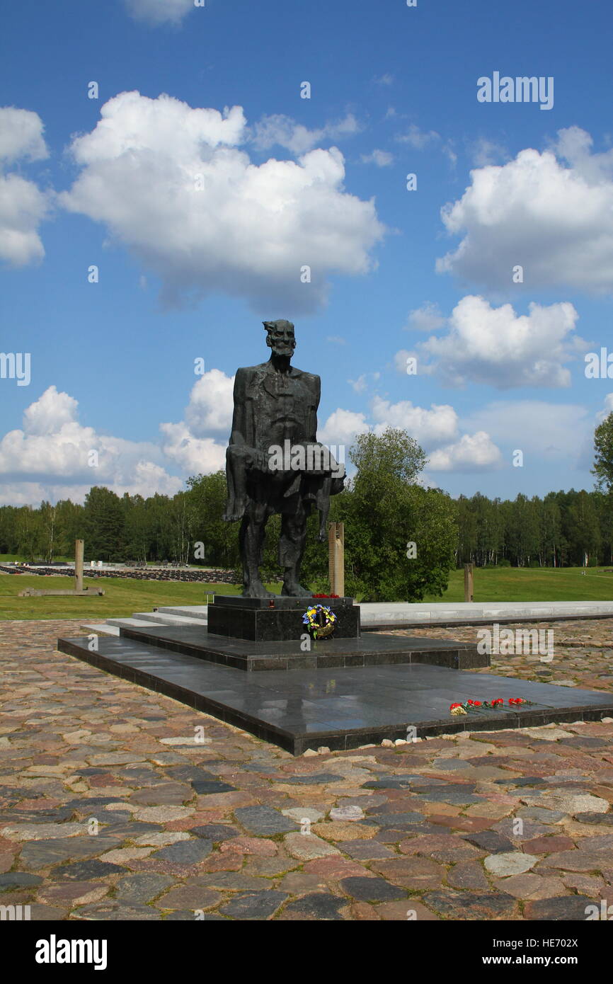 Belarus, Khatyn memorial complex Stock Photo - Alamy
