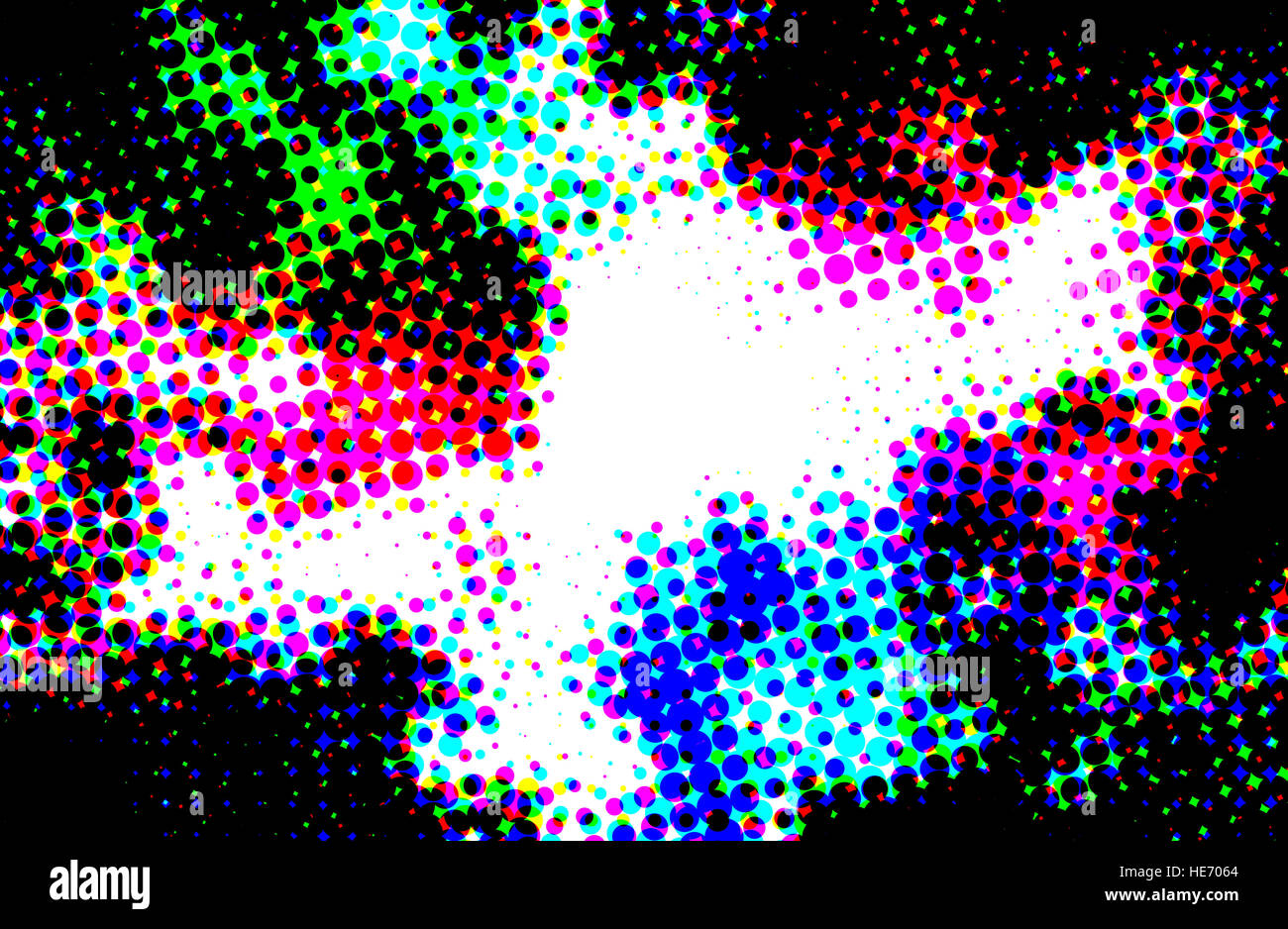 abstract multicolor illustration template background copy space Stock ...