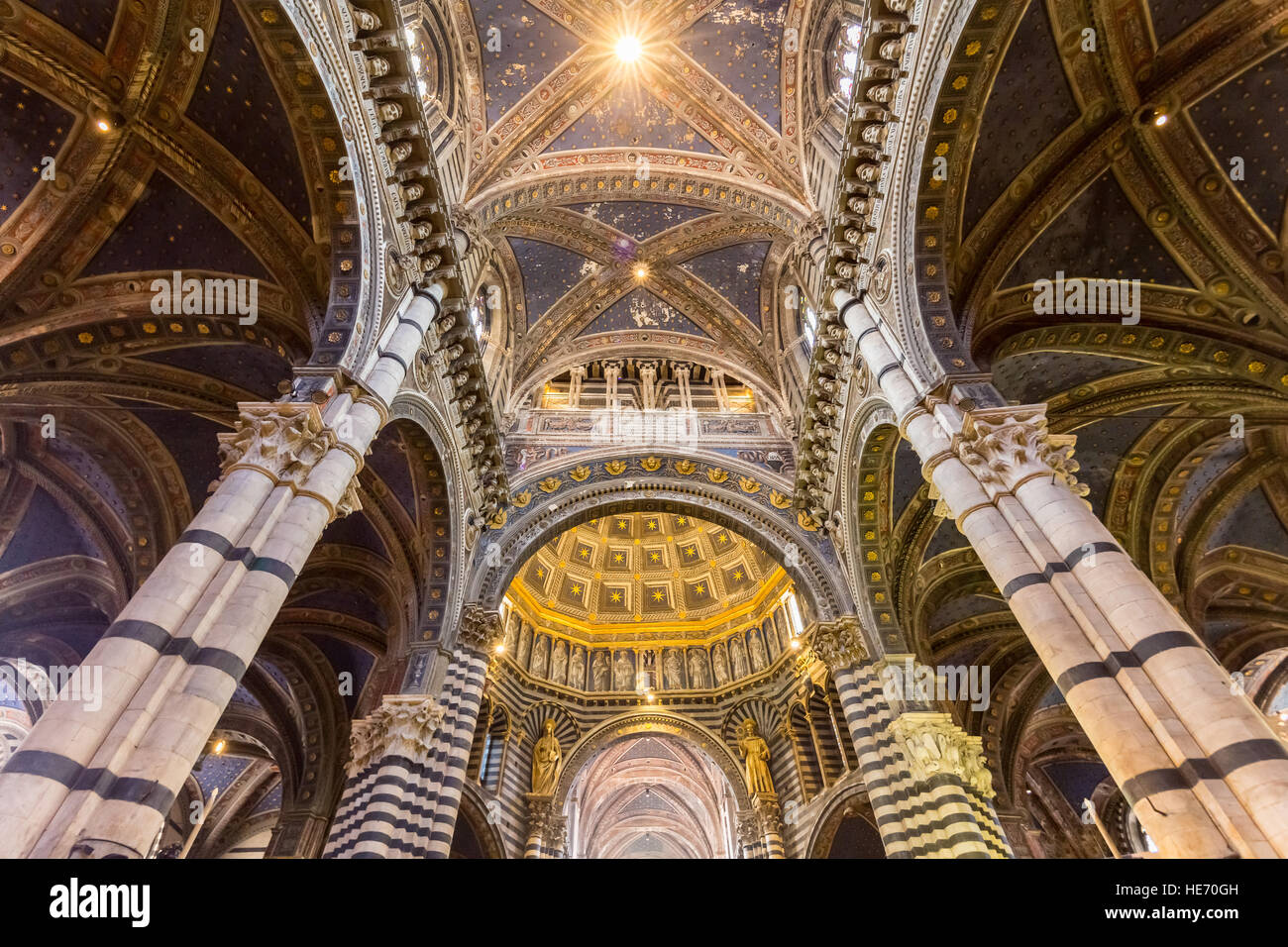 Siena cathedral interior hi-res stock photography and images - Alamy