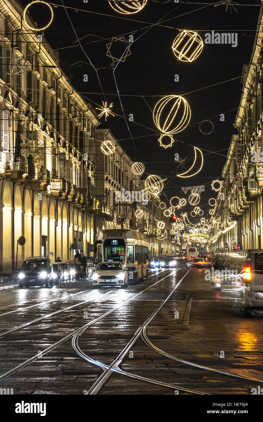Via po torino hi-res stock photography and images - Alamy