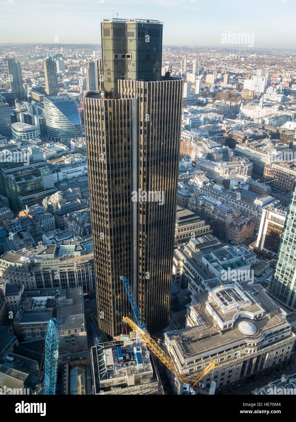 London - Tower 42 from above Stock Photo - Alamy