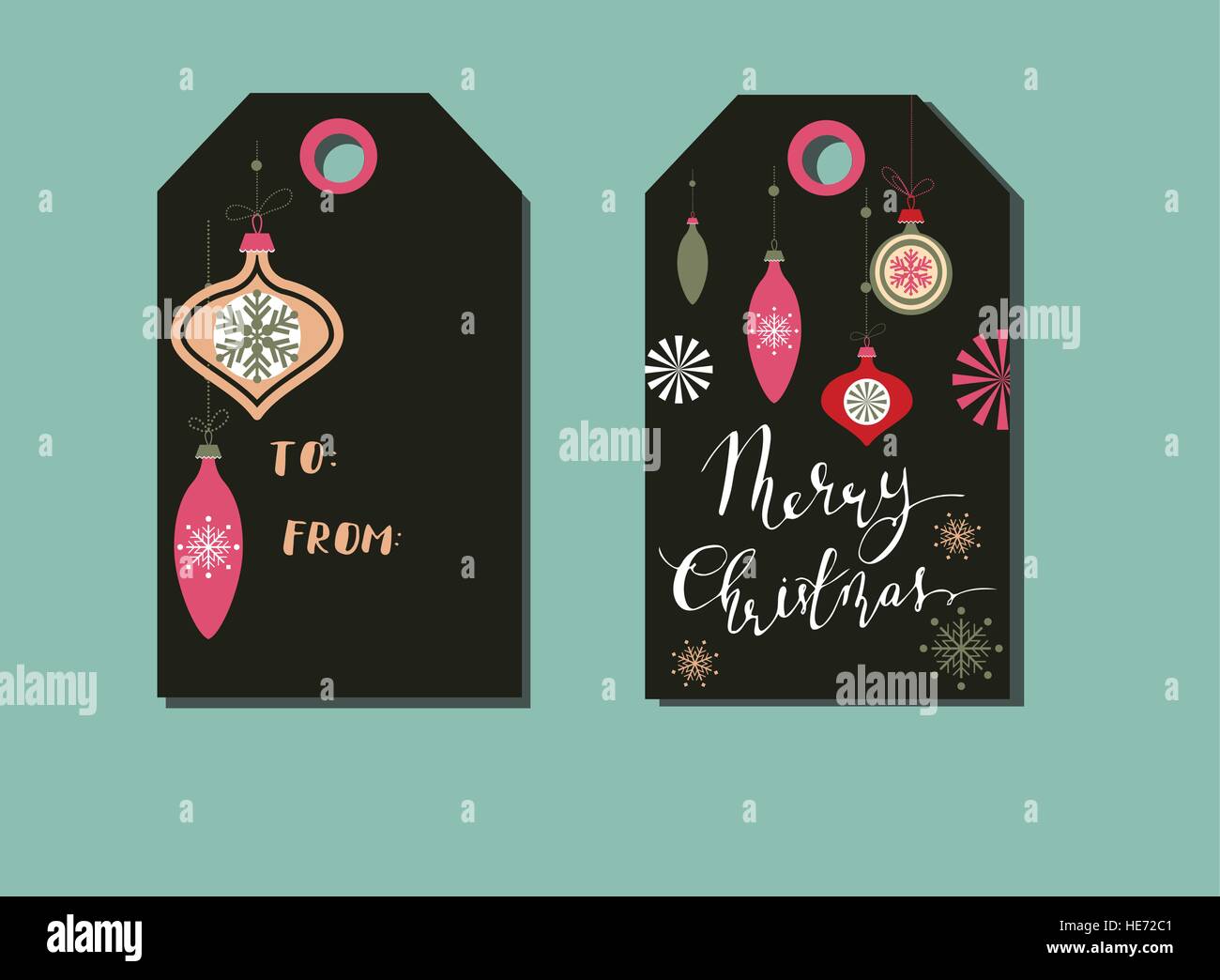 Blue snowflake on dark Stock Vector Images - Alamy