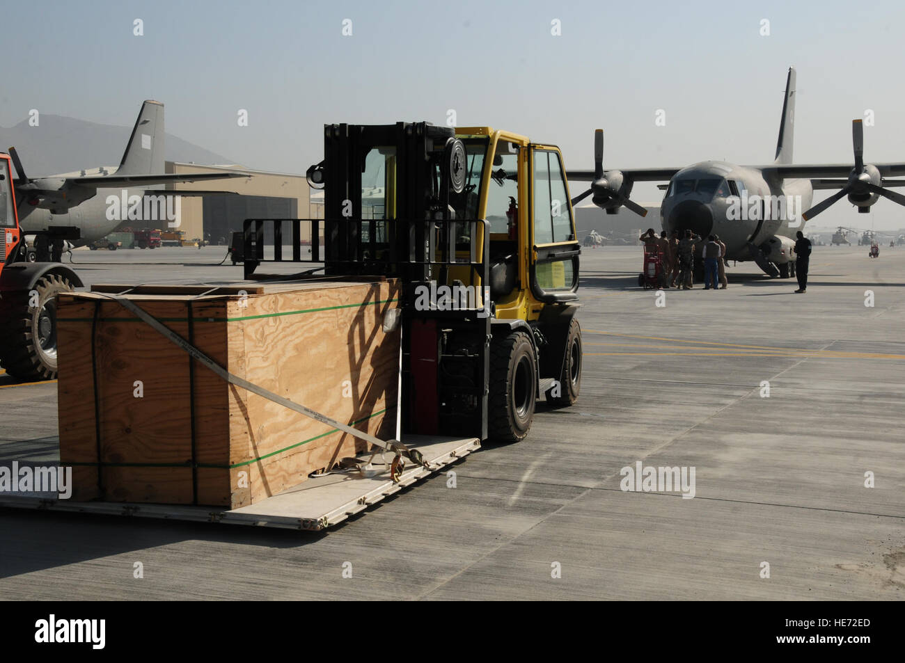 Kabul international airport aerial hi-res stock photography and images ...