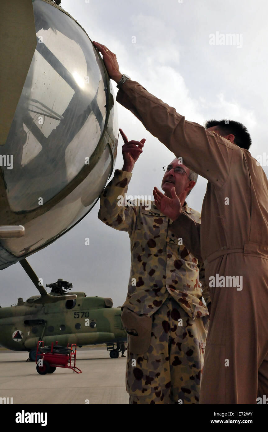 100404-F-5188L-001 KABUL, Afghanistan -- Maj. Gen. Brian Power of the ...