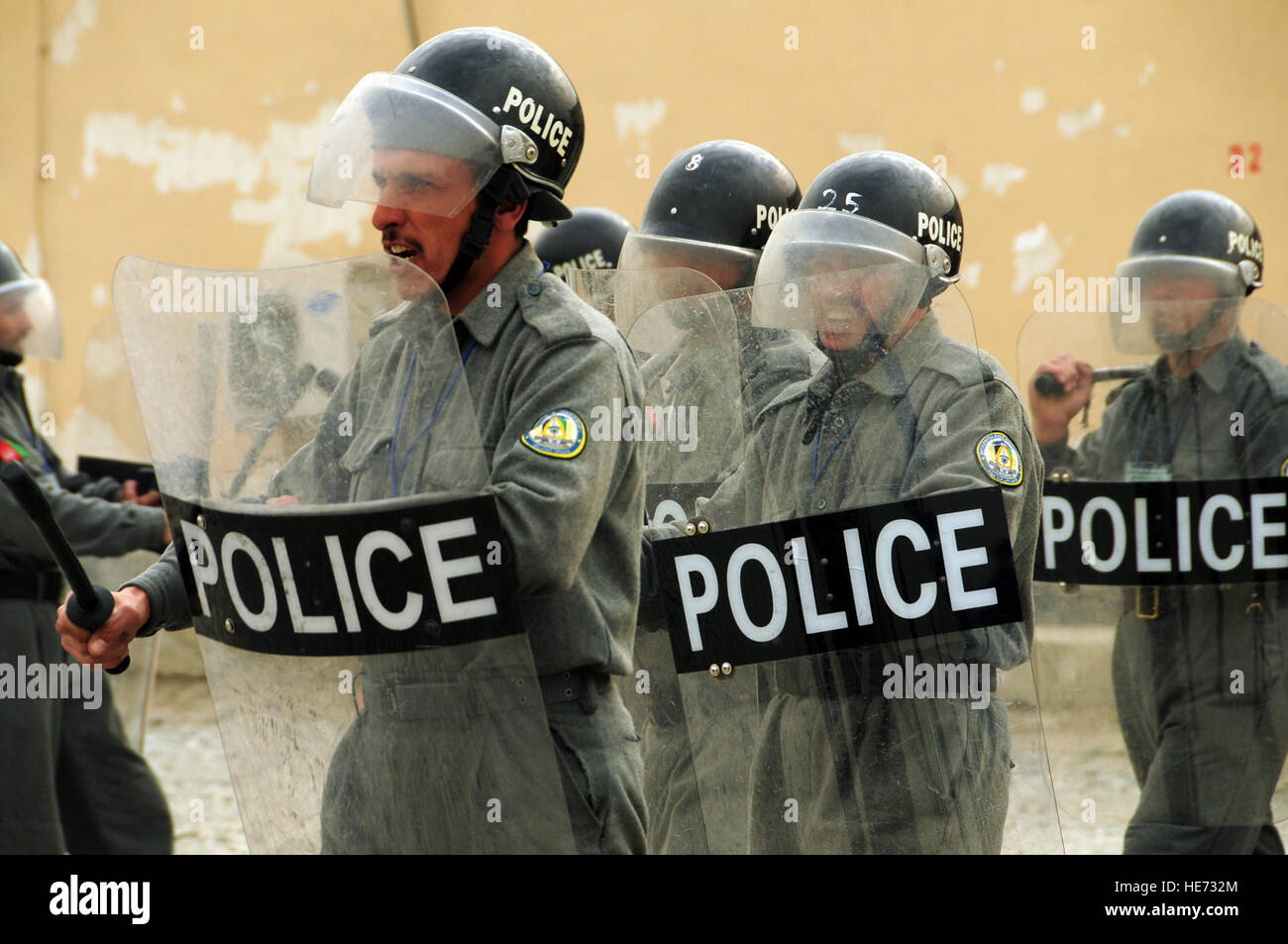 Afghan national police central training center kabul hi-res stock ...