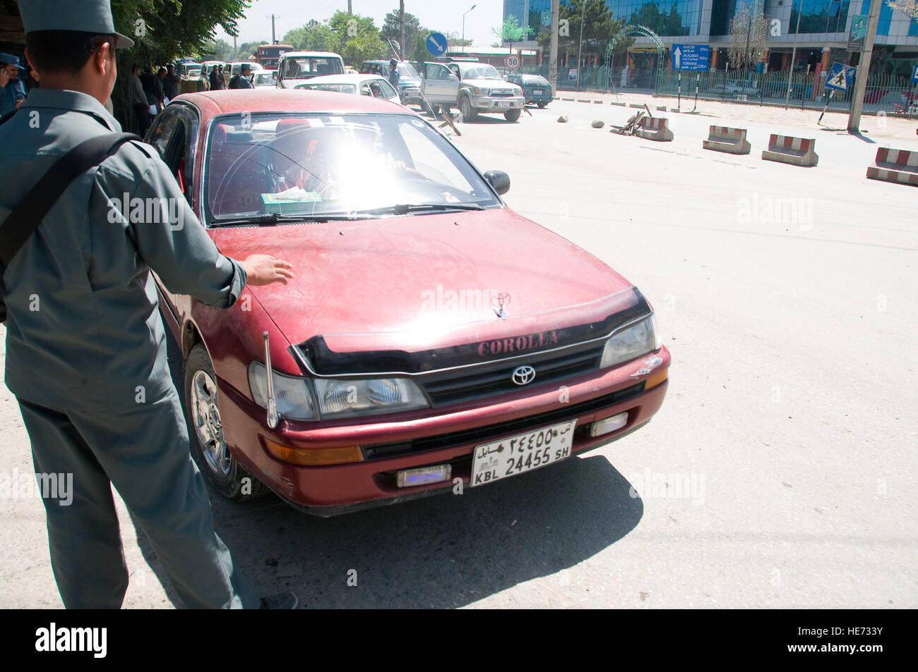 Military stops vehicle inspection military hi-res stock photography and ...
