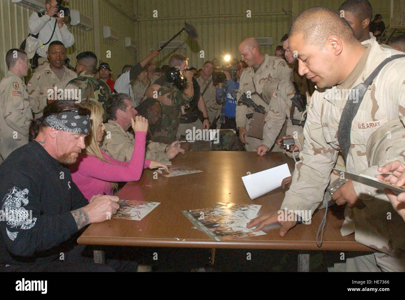 World Wrestling Entertainment wrestlersThe Undertaker, Torrie Wilson ...