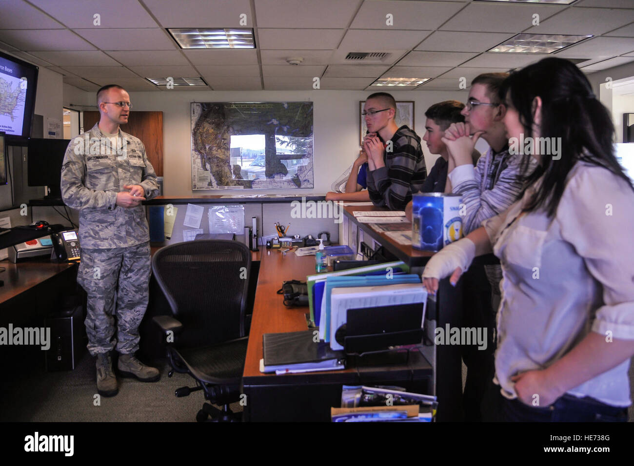 Senior Airman Howard Spitzenberger, 92nd Operations Support Squadron ...