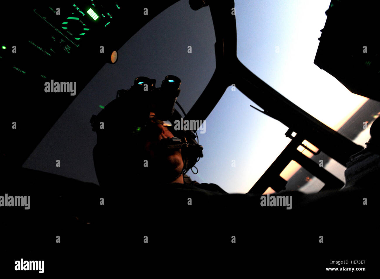 CV-22 Osprey Pilot Maj. James Rowe from the 8th Special Operations ...