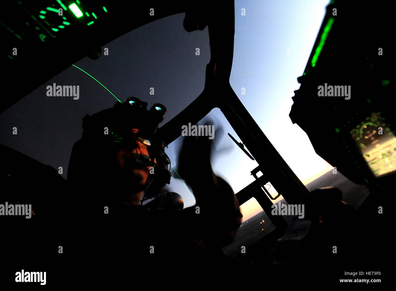 CV-22 Osprey Pilot Maj. James Rowe from the 8th Special Operations ...