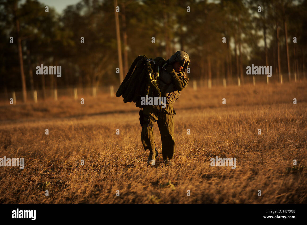 CV-22 Osprey Flight Engineer SSgt. Eric Wiggins from the 8th Special ...