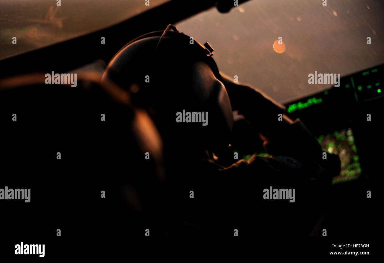 CV-22 Osprey Pilot Maj. James Rowe, Co Pilot Capt. Timothy Skypeck and ...