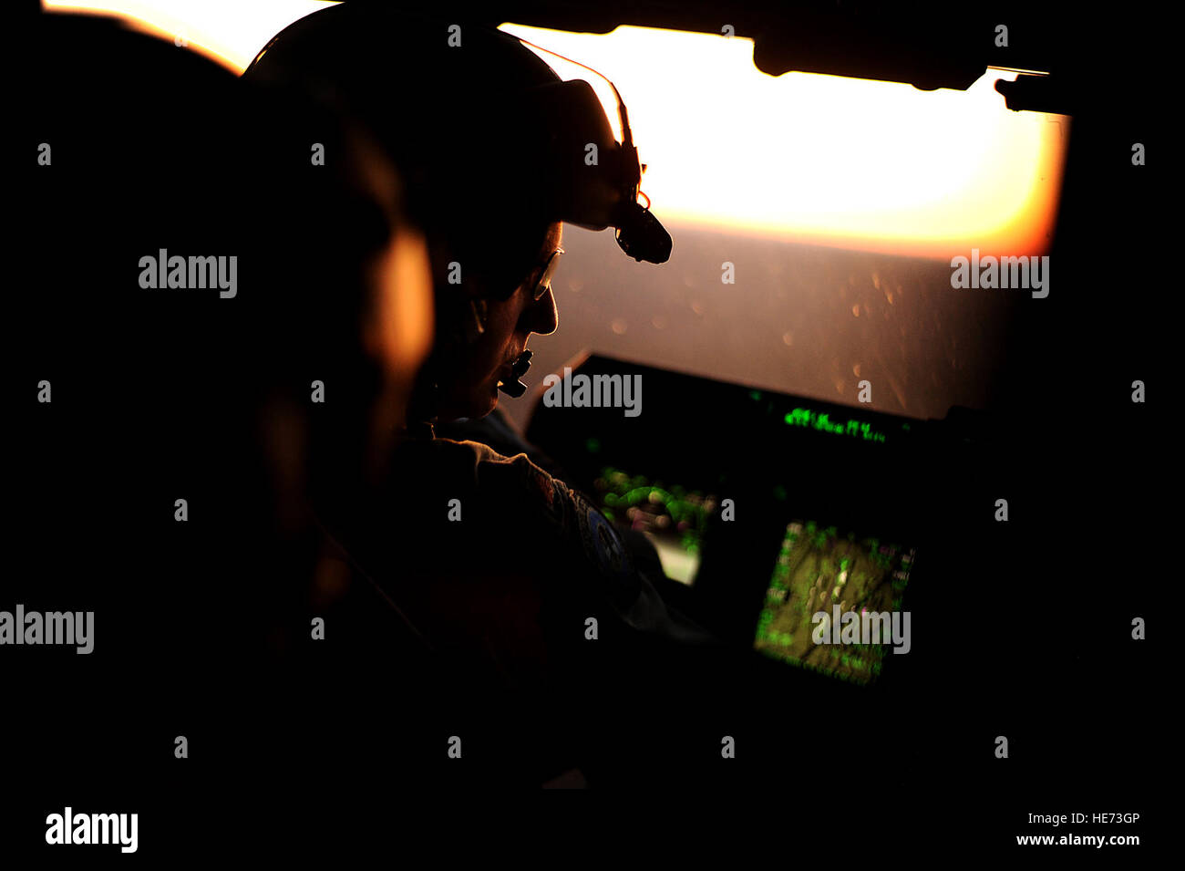 CV-22 Osprey Pilot Maj. James Rowe from the 8th Special Operations ...