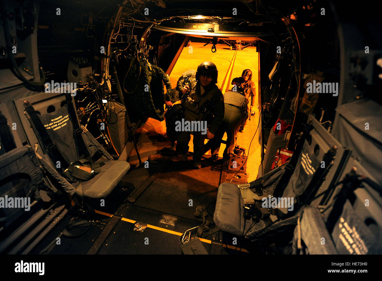 CV-22 Osprey Aircrew members from the 8th Special Operations Squadron ...
