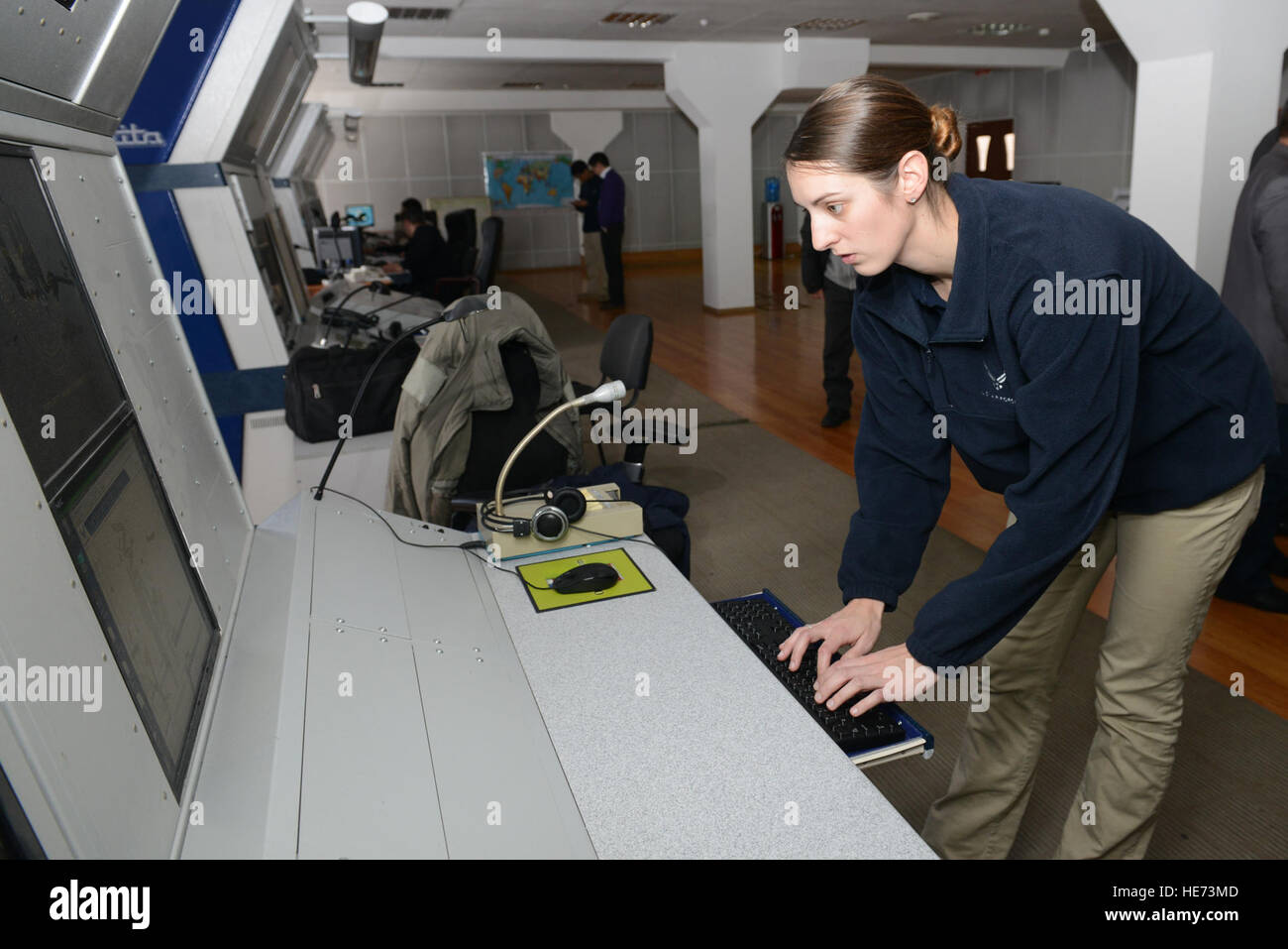 Radar control console hi-res stock photography and images - Alamy