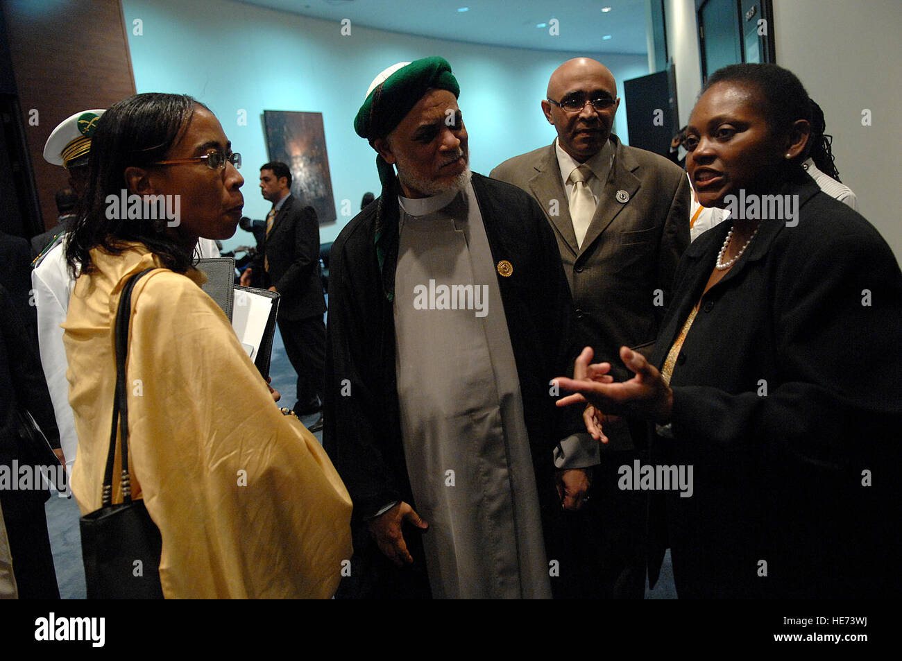 U.S. Department of State representatives and African Union officials ...