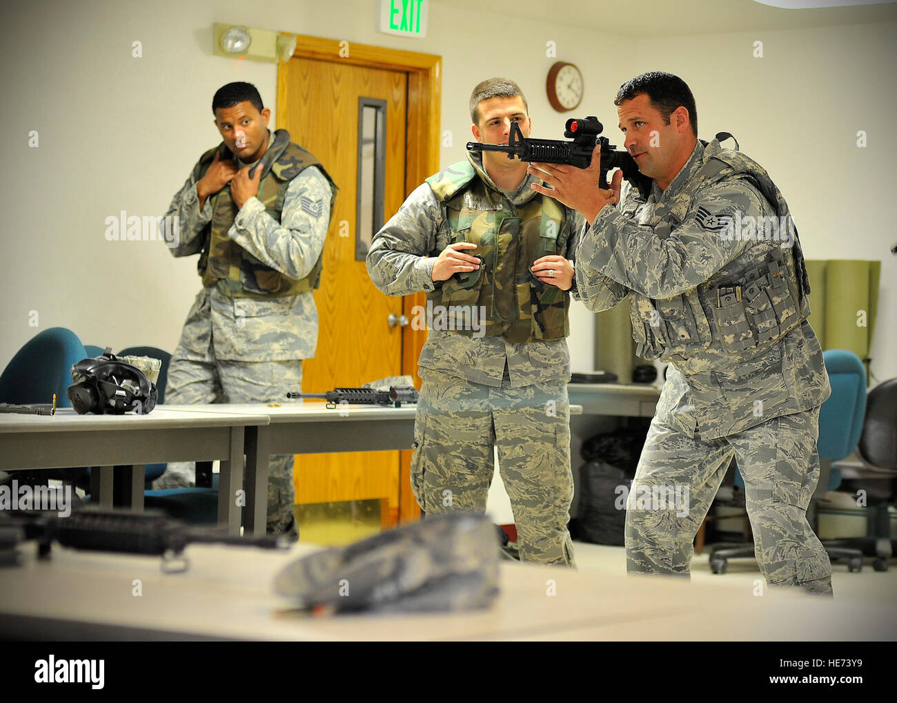 U.S. Air Force Staff Sgt. Greg Chmielewski, 354th Security Forces ...