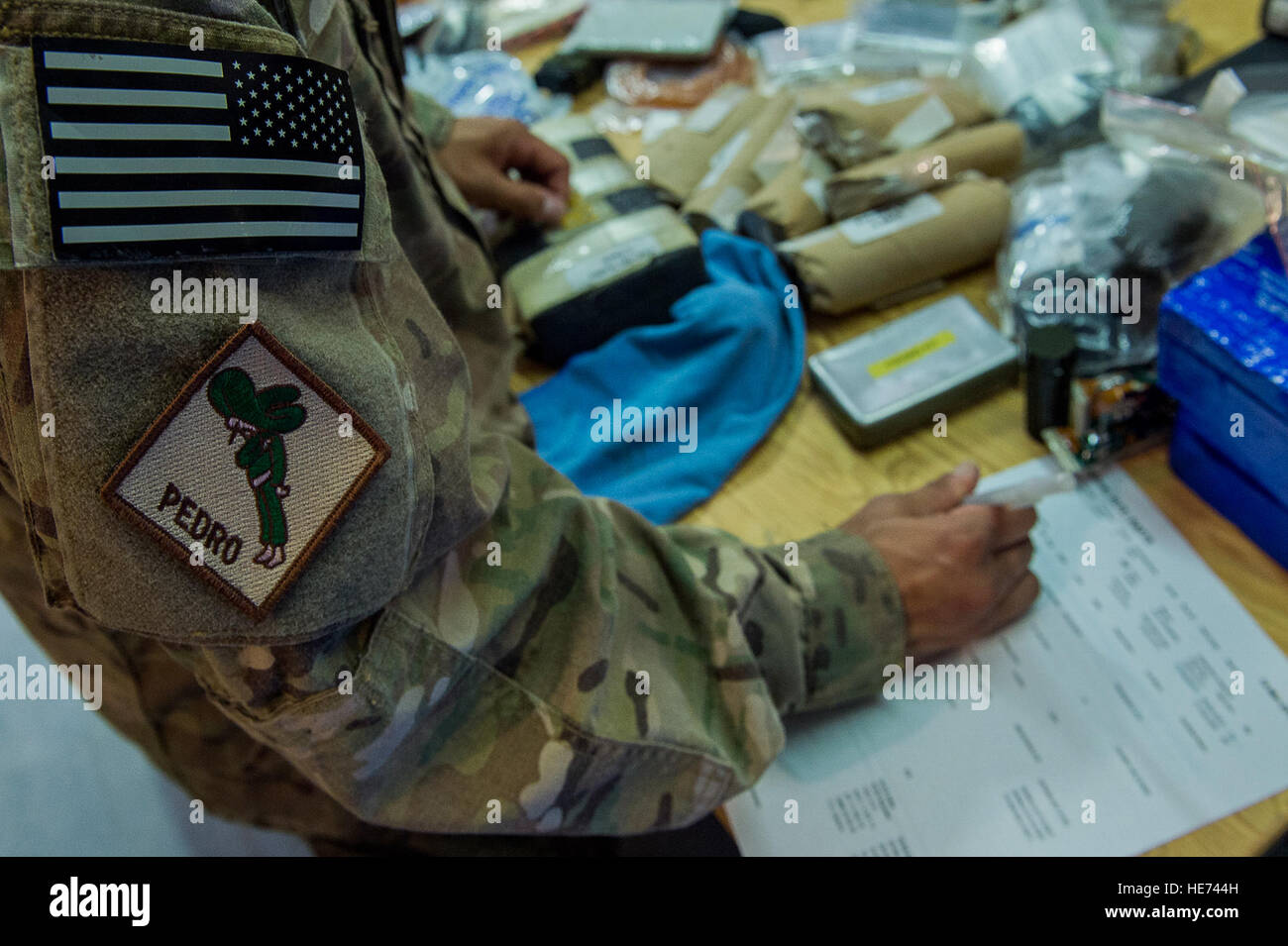 U.S. Air Force Airman 1st Class Cris Dingle, an aircrew flight ...