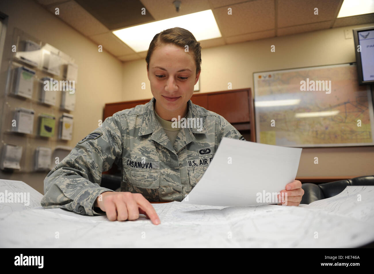 Senior Airman Monica Casanova, 56th Operations Support Squadron ...
