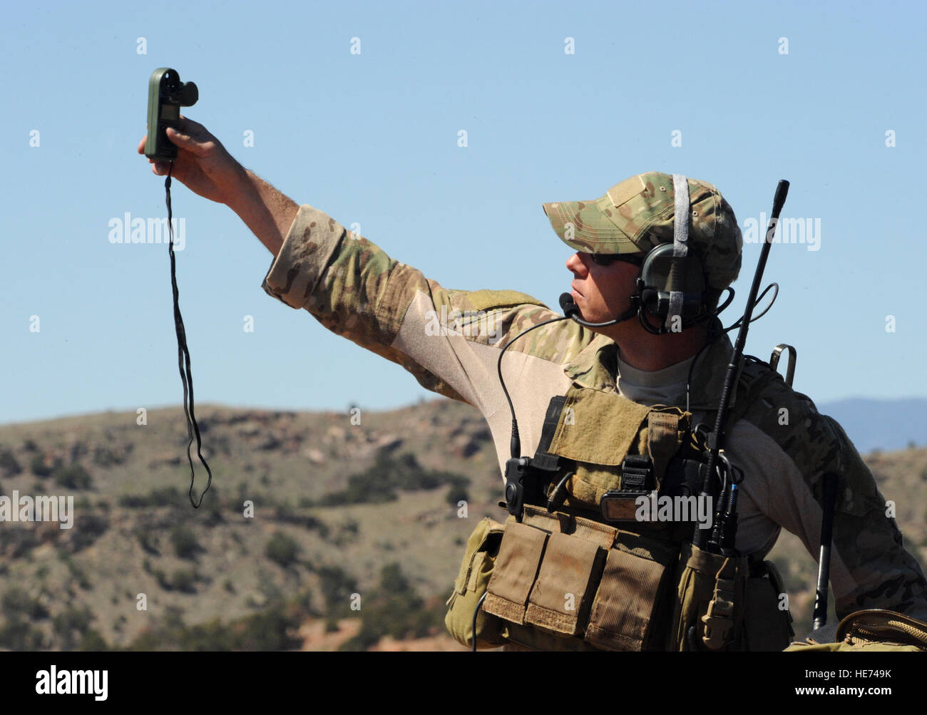 A special operations weatherman with the 125th Special Tactics Squadron ...