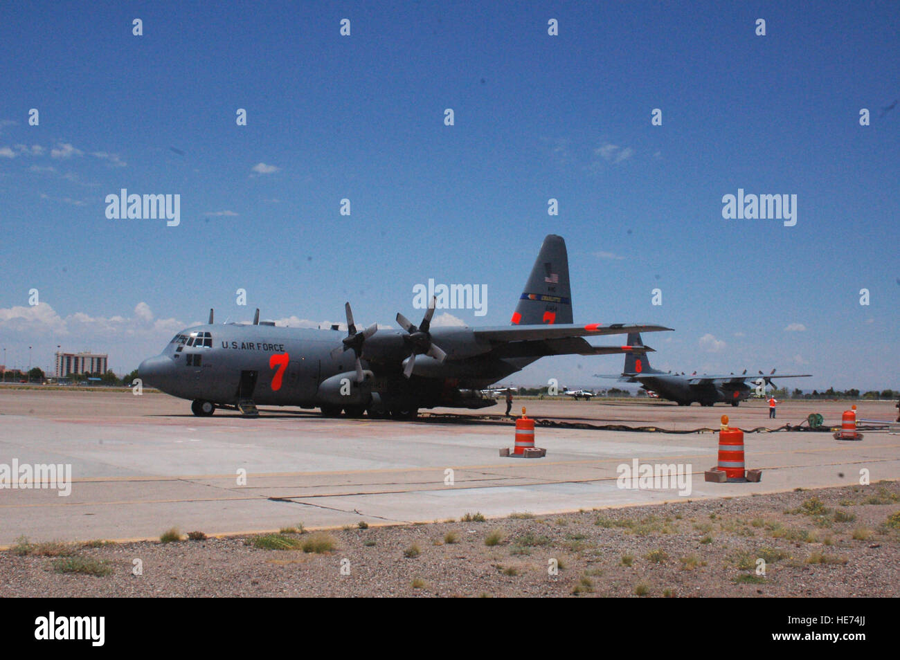 MAFFS 7 from the North Carolina Air National Guard’s 145 Airlift Wing ...