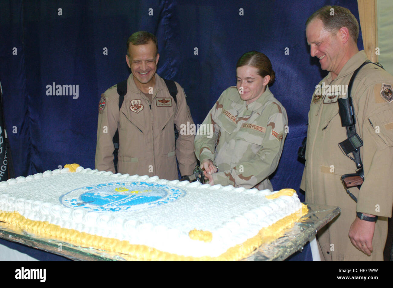Air Force Maj. Gen. Kevin J. Kennedy (left), Airman 1st Class Kimberly ...