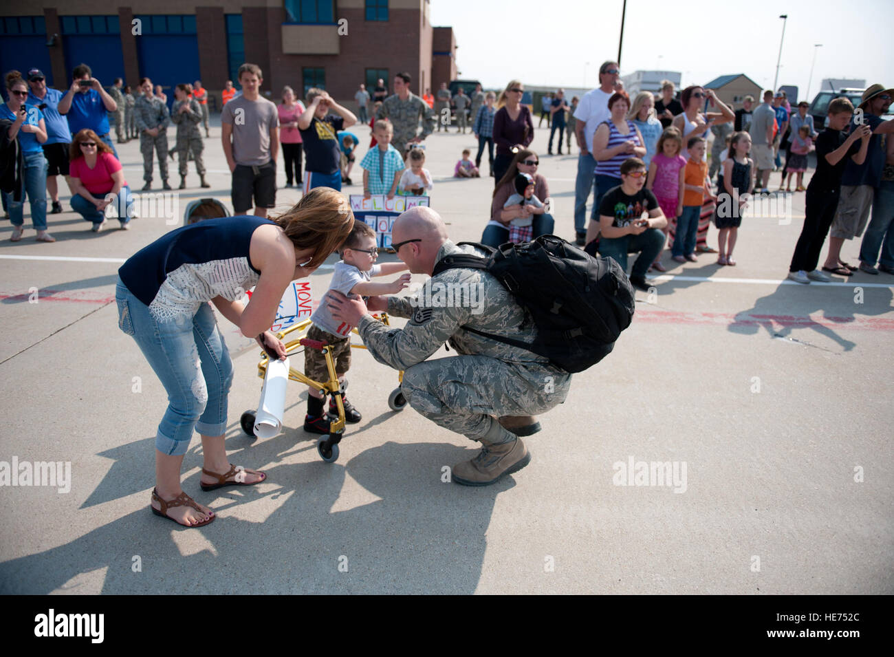 Staff Sgt. Sean Shelton, a water and fuels system mechanic for the 366 ...