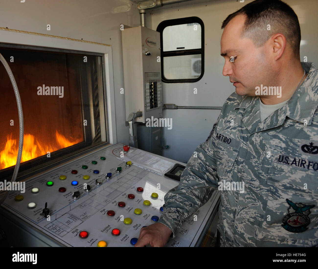Fire training simulator hi-res stock photography and images - Alamy
