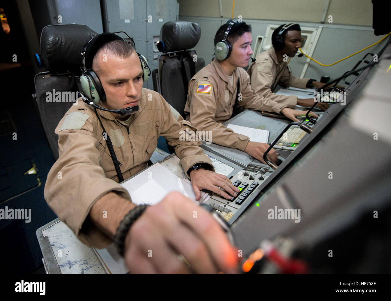 U.S. Air Force E-3B Sentry airborne warning and control system (AWACS ...