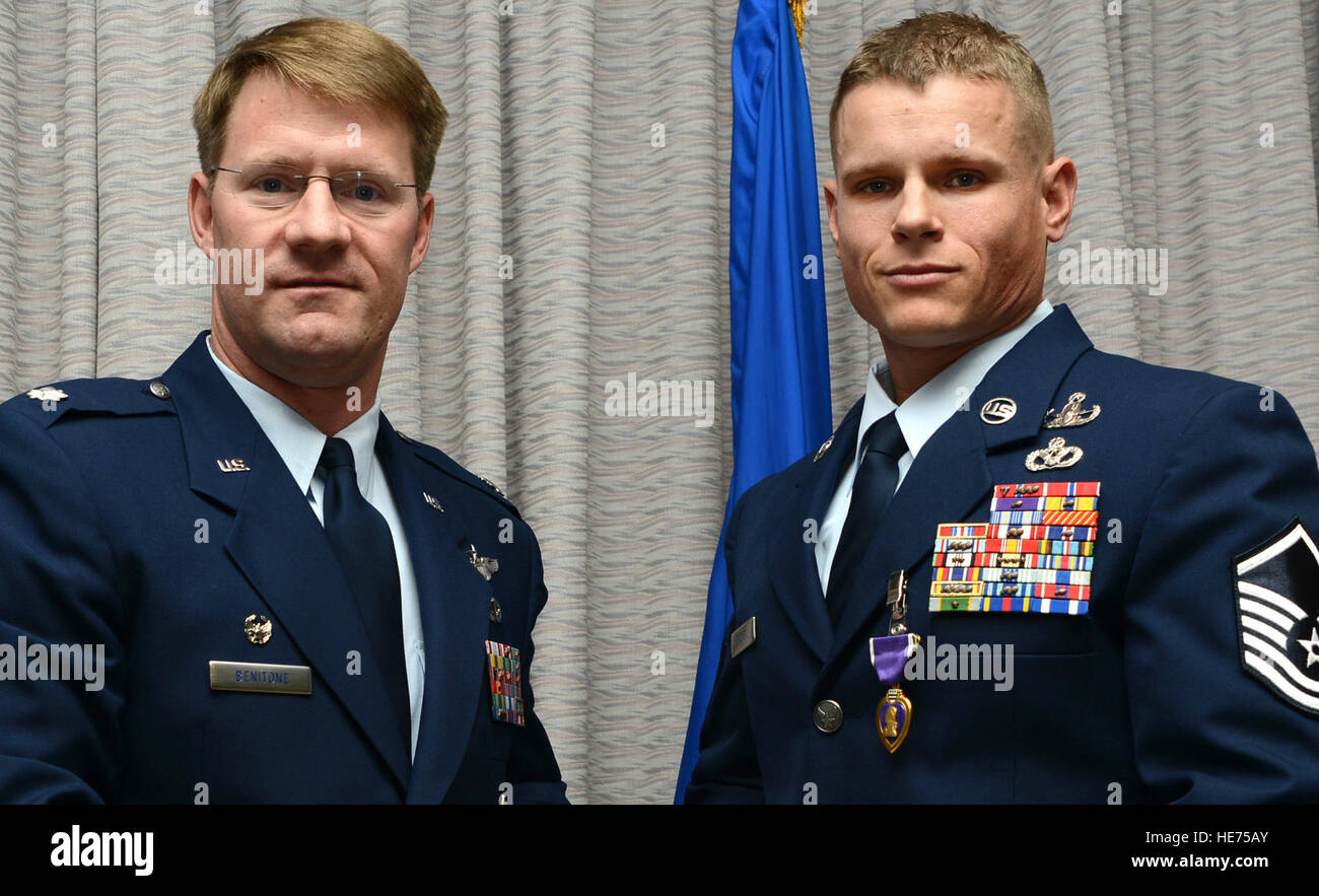 Lt. Col. Trevor Benitone, United States Air Force Special Operations ...