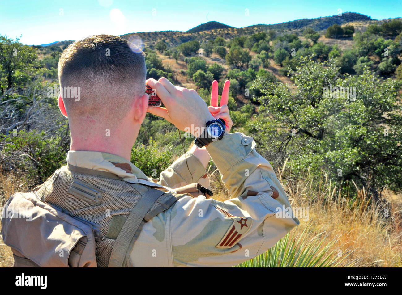 U.S. Air Force Airman 1st Class Andrew Stranger, 355th Operations ...
