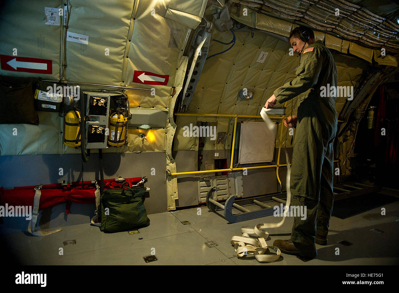 Air Force boom operators of the 96th Air Refueling Squadron prepared a ...
