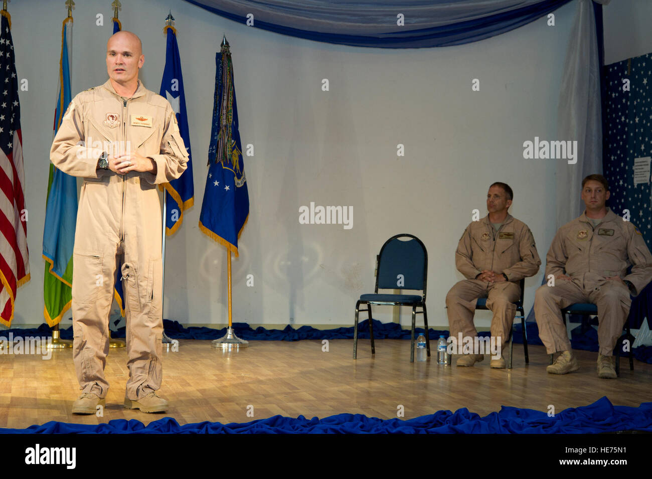 CAMP LEMONNIER, Djibouti (July 23, 2012) – U.S. Air Force Maj. Gen ...