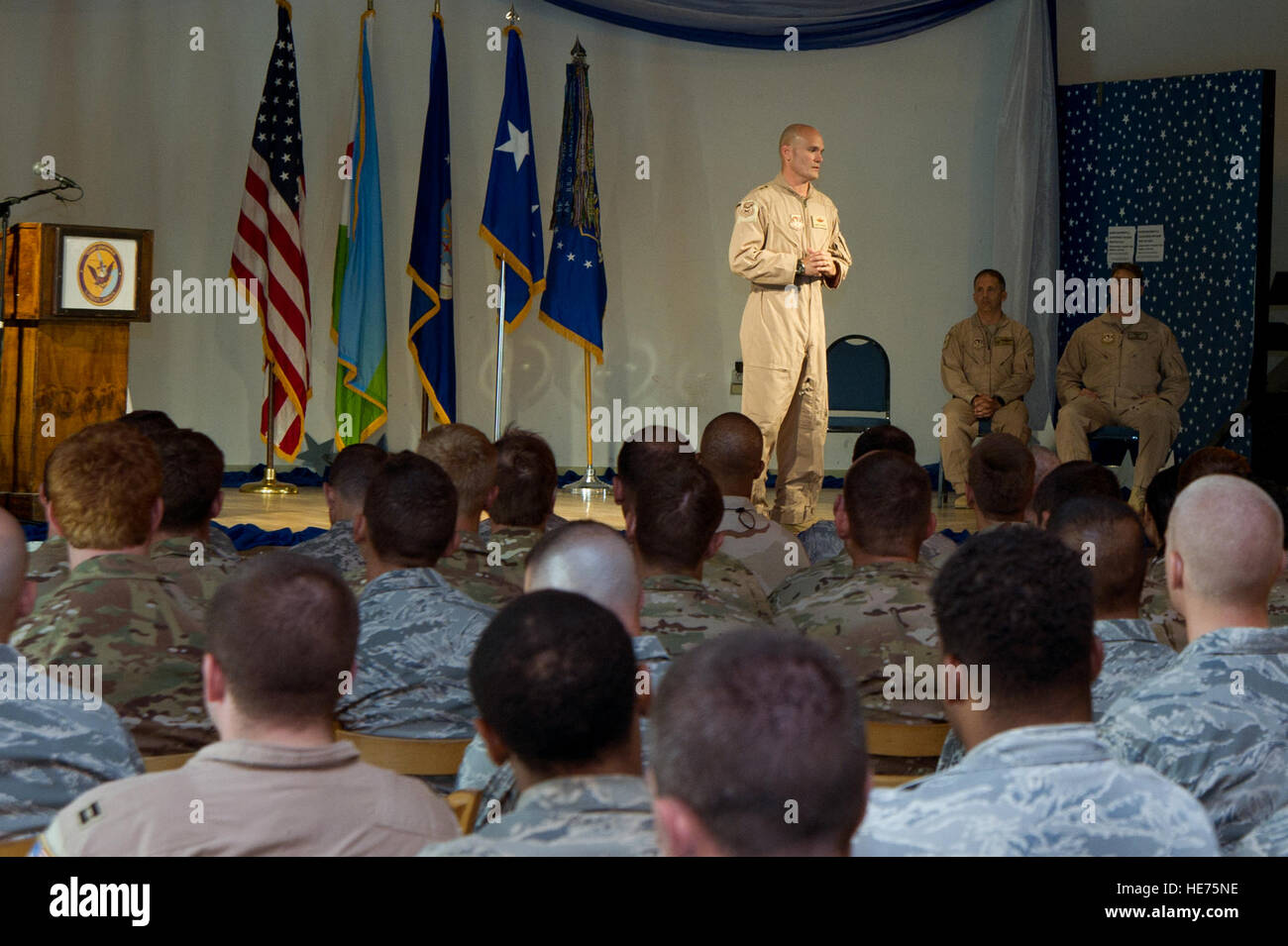 U.S. Air Force Maj. Gen. Carlton Everhart II, 3rd Air Force vice ...